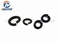 China Square End Split Ring Lock Washer Black Oxide Alloy Steel For Metal Structures for sale