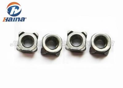 China M4 M5 M8 DIN 928 Square Bright Finish Standard Weld Nuts for sale