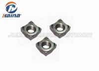 China M4 M5 M8 DIN 928 Square Bright Finish Standard Weld Nuts for sale