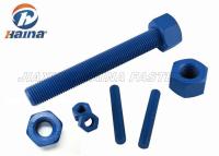 China ASTM A193 B7 B7M carbon steel Fully Threaded Rod Nuts Stud Bolts and nuts for sale