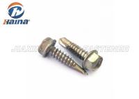China Stainless Steel 304 316  Thread Hex Self Drilling Metal Screws and Washers for sale