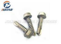 China Stainless Steel 304 316  Thread Hex Self Drilling Metal Screws and Washers for sale