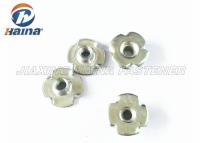 China Carbon Steel 4.8 5.8  M8 Zinc Plated Four Tee Claw Nut for sale