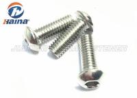 China Hexagon Socket Button Head Stainless Steel Machine Screws , Hex Head Screws ISO7380 for sale