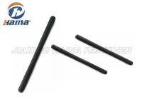 China Round Head Black Coating carbon steel 4.8 8.8 Fully Threaded Rod and nuts for sale