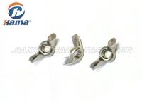China Plain Finish Stainless Steel 304 316 M4-M64 Cold Forged Butterfly  Wing Nut for sale