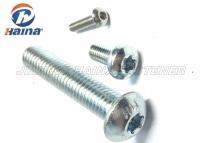 China ISO14583 Zinc plated Carbon steel Security Machine Screws for sale