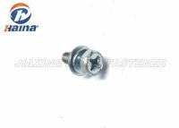 China Hex Head Combination Stainless Steel Machine Screws and washers for sale