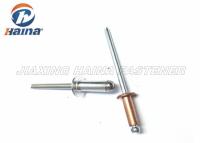 China Zin Plated Aluminum / Steel Material Head Blind Rivets Nuts for sale
