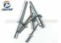 China Zin Plated Aluminum / Steel Material Head Blind Rivets Nuts for sale