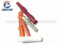 China Rubber Chemical Resistance Plastic Wall Plug / Expansion Anchor Bolt for sale
