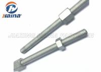 China DIN975 Carbon Steel Material Black Coating Fully Threaded Rod For Building for sale