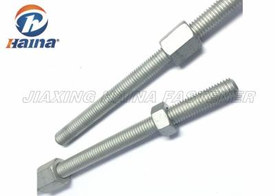 China DIN975 Carbon Steel Material Black Coating Fully Threaded Rod For Building for sale