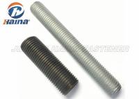 China DIN975 Carbon Steel Material Black Coating Fully Threaded Rod For Building for sale