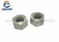 China Aluminum / Brass Hex Head Nuts Galvanized Hot Dip M14 GR8.8 UNC For Wind Energy for sale