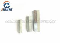 China M6 Long Hex Coupling Nut Carbon Steel , Threaded Rod Coupling Nut For Rail Transit for sale