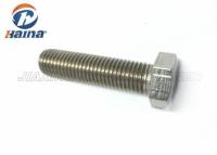 China DIN 933 Stainless Steel 304 316 Full Thread Hex bolts and nuts for sale