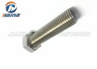 China DIN 933 Stainless Steel 304 316 Full Thread Hex bolts and nuts for sale
