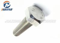 China DIN 933 Stainless Steel 304 316 Full Thread Hex bolts and nuts for sale