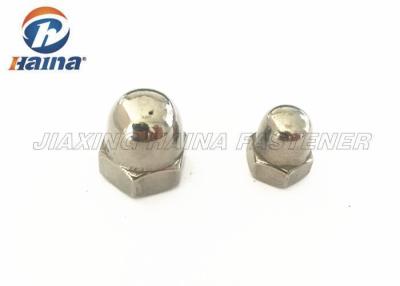 China Standard DIN1587 Stainless Steel 304 316 Hex Domed  M8 M10 Cap Nut for sale