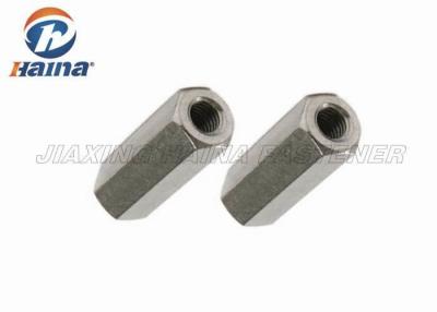China DIN6334 Stainless Steel 304 316 Coupling M8 M12 Long Hexagon Nut for sale