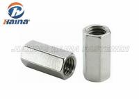 China DIN6334 Stainless Steel 304 316 Coupling M8 M12 Long Hexagon Nut for sale