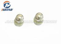 China White Zinc Plated Hex Head Nuts Carbon Steel For Electronic Machines Grade 8.8 for sale