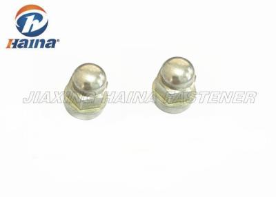 China White Zinc Plated Hex Head Nuts Carbon Steel For Electronic Machines Grade 8.8 for sale