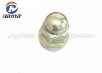 China White Zinc Plated Hex Head Nuts Carbon Steel For Electronic Machines Grade 8.8 for sale
