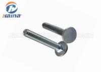 China Carbon Steel 4.8 5.8 Galvanized  Countersunk Square Neck Carriage Bolts for sale