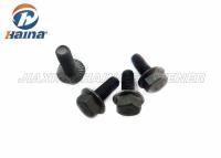 China full threaded rod Black carbon Steel 4.8 Hex  head Flange Bolts for sale