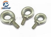China Stainless Steel Lifting Round Head Drop Forged Heavy Duty Eye Bolts for sale
