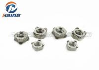 China M4 M5 M8 DIN 928 Square Bright Finish Standard Weld Nuts for sale