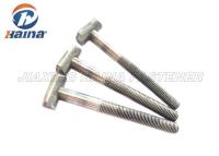 China Hammer Head Screw Custom Fasteners Carbon Steel Plain Finish For Railway for sale