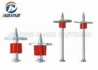 China Rubber Washer Steel Concrete Nails HDD Drive Pin Shooting Nails For Gun for sale