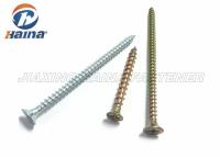 China C1022A Zinc Plated Flat Head Carbon Steel Self Tapping Screws for sale