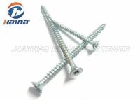 China C1022A Zinc Plated Flat Head Carbon Steel Self Tapping Screws for sale