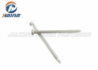 China Knurled Shank Steel Concrete Nails No Thread For Rough Framing / Construction for sale