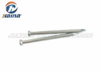 China Knurled Shank Steel Concrete Nails No Thread For Rough Framing / Construction for sale