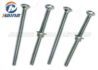 China Square Neck Coach Zinc Plated Carriage Bolts for Timber with Flange Nut for sale