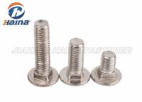 China A2 70 / 304 Stainless Steel Round Head Neck Half Thread carriage bolts for sale