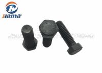 China Full Thread High Tensile Hex Head Bolts 3/8x1-1/4 Black Grade 8 Hexagonal Bolt for sale