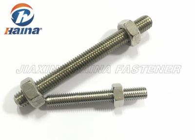 China DIN 976 Stainless Steel 304/316 Full Threaded Rod hex bolts and nuts for sale