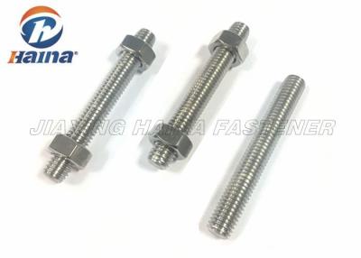 China M8x60mm 316 A4 Stainless Steel 304 All Fully Threaded Bar and Nuts for sale