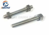 China M8x60mm 316 A4 Stainless Steel 304 All Fully Threaded Bar and Nuts for sale