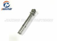 China Polished Stainless Steel 304 / 316 Expansion Anchor Bolt Set With Hex Nut for sale