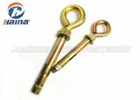 China Metric Thread Concrete Fixing Zinc Plated Eye Bolt With Sleeve Anchor for sale