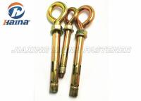 China Metric Thread Concrete Fixing Zinc Plated Eye Bolt With Sleeve Anchor for sale