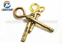 China Metric Thread Concrete Fixing Zinc Plated Eye Bolt With Sleeve Anchor for sale