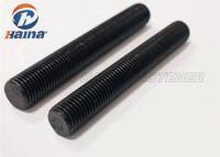 China Finished  carbon steel All Bar Grade 5 Grade 8 Fully Black Threaded Rod for sale
